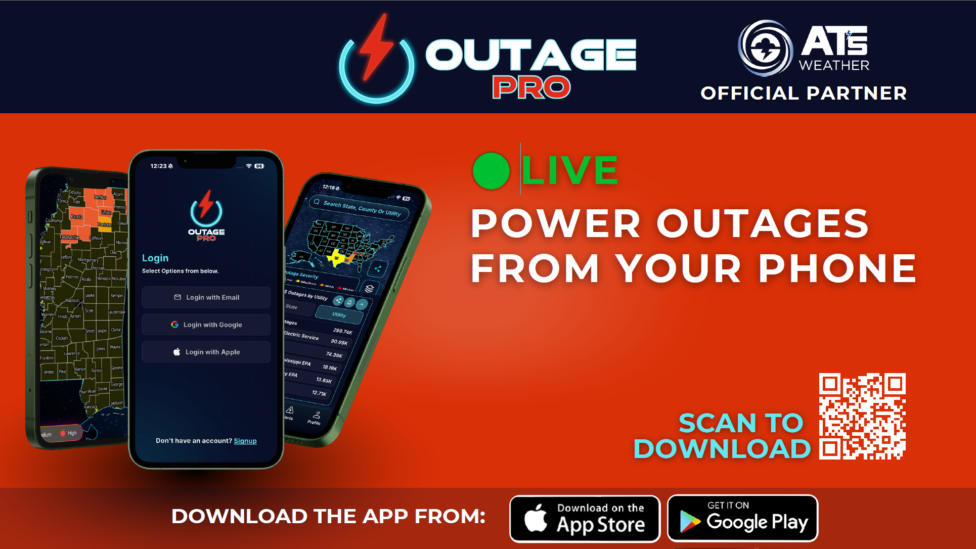 Outage Pro Real-Time Power Outages - ATs Weather